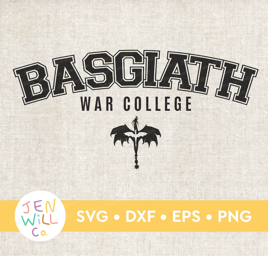 Basgiath War College Emblem File, Dragon School Clipart, Cutting ...