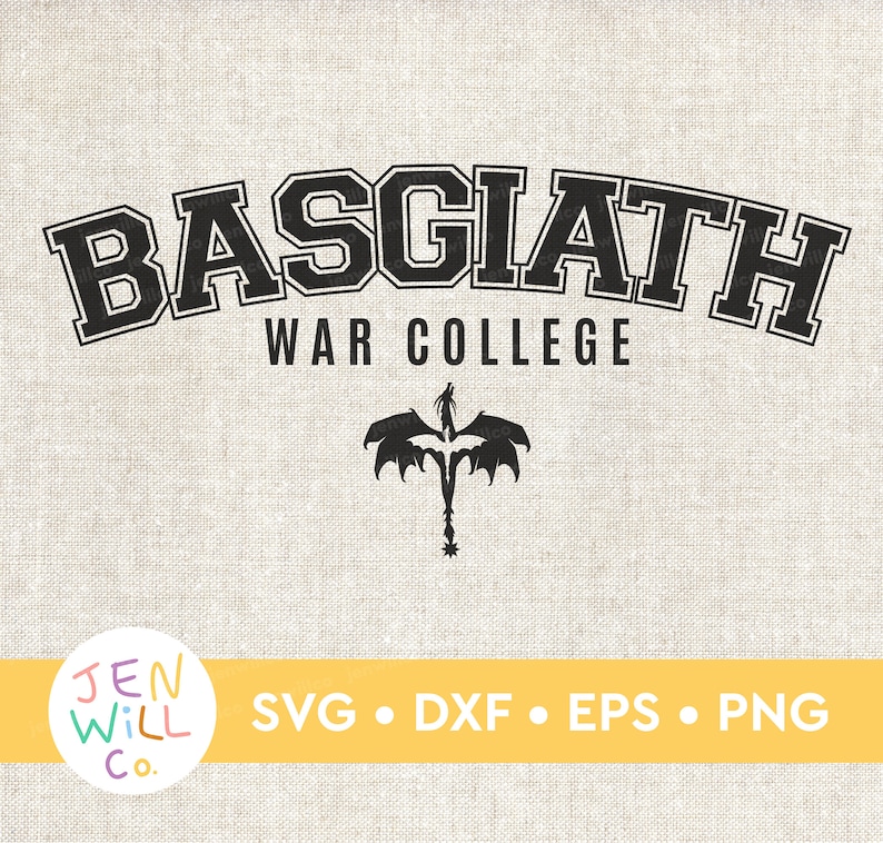 Basgiath War College Emblem File, Dragon School Clipart, Cutting ...