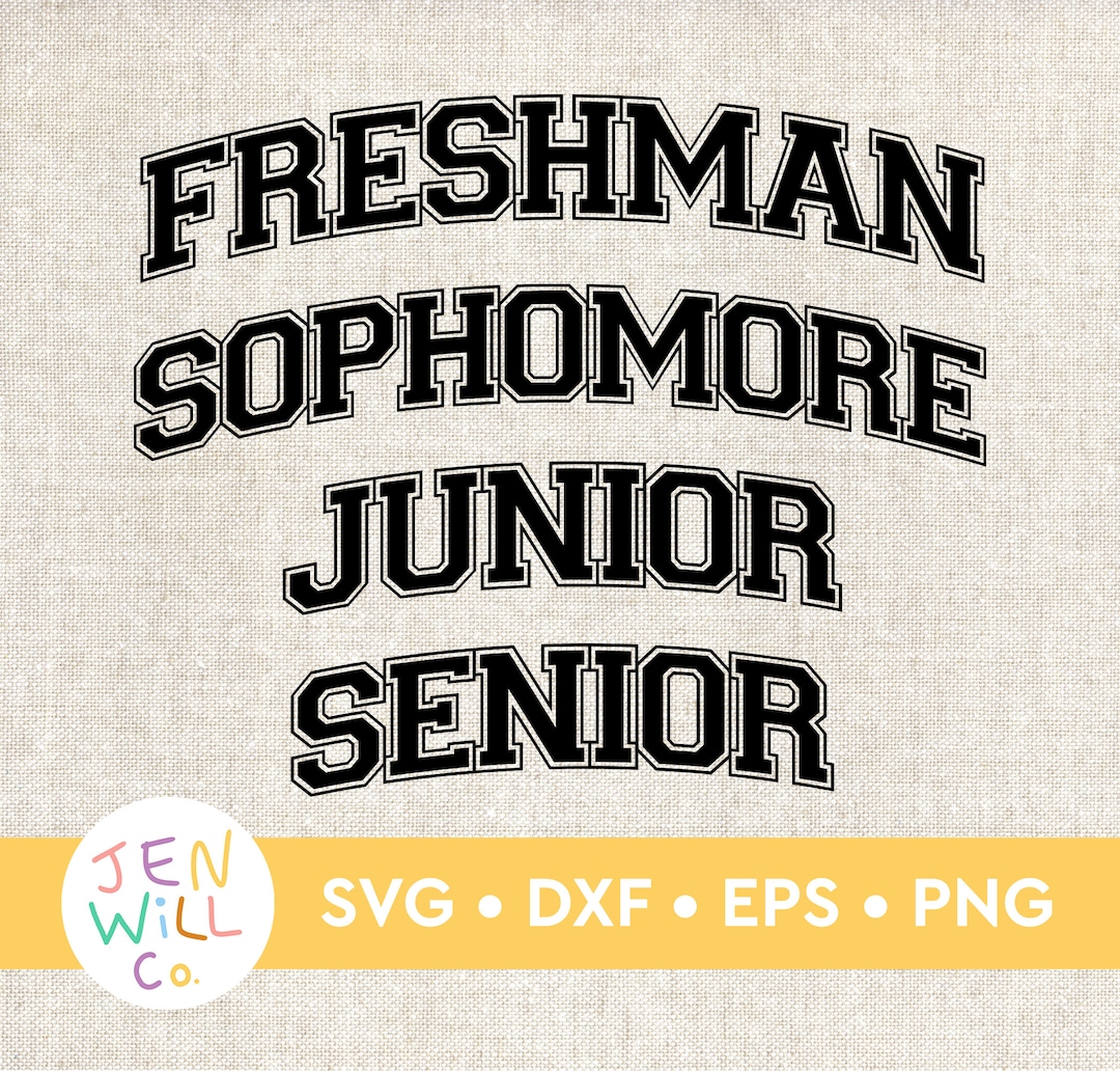 High School Class Svg Bundle, 9-12th Grades, Freshman, Sophomore ...