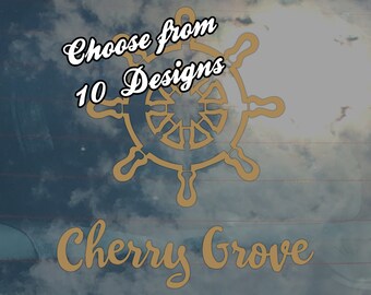 Capitola Beach Town Vinyl Decal Sticker Choose From 10 Designs - Etsy