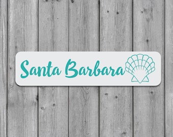 Santa Barbara Sign - Etsy