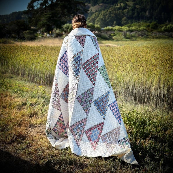 Pyramid Quilt Pattern - Etsy