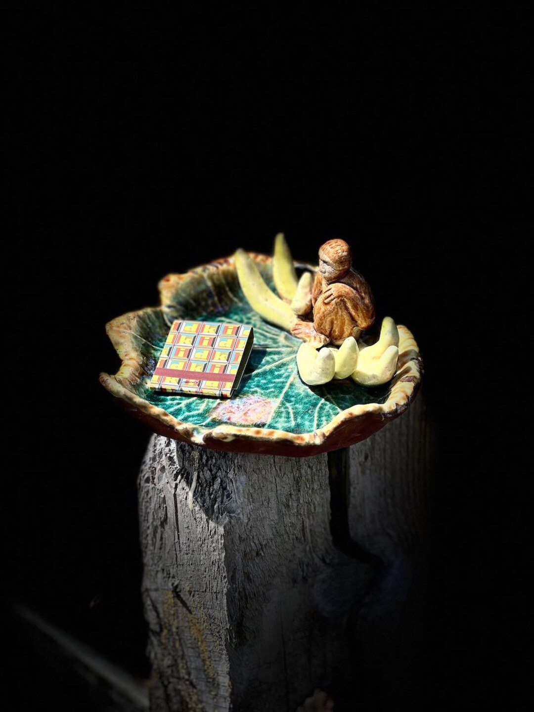Vintage Majolica Monkey Trinket Dish ~ Mid Century Modern / Ashtray - Etsy