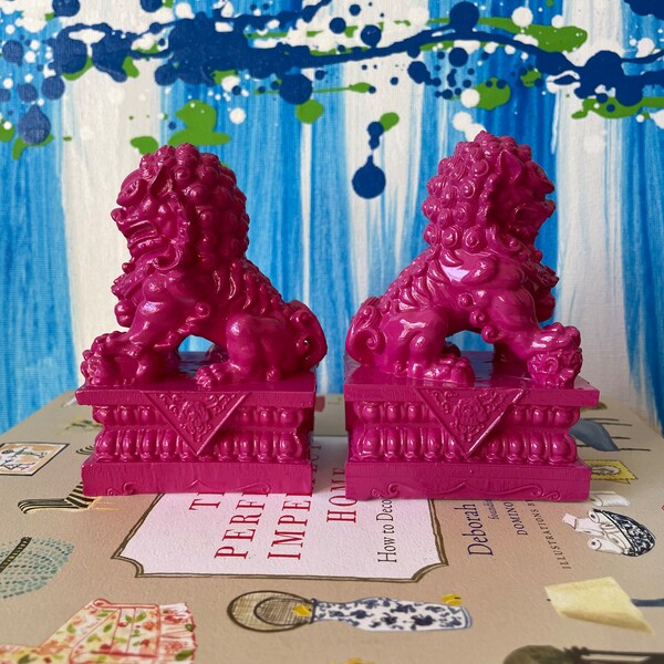 Gold Foo Dogs - Etsy