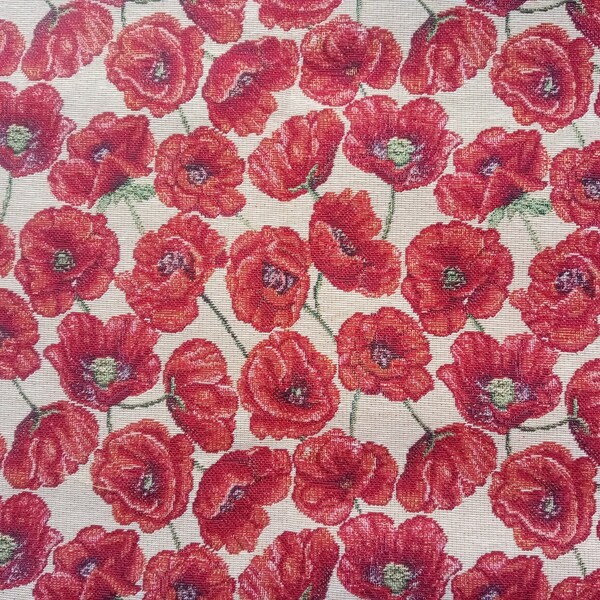 Poppy Cushion - Etsy