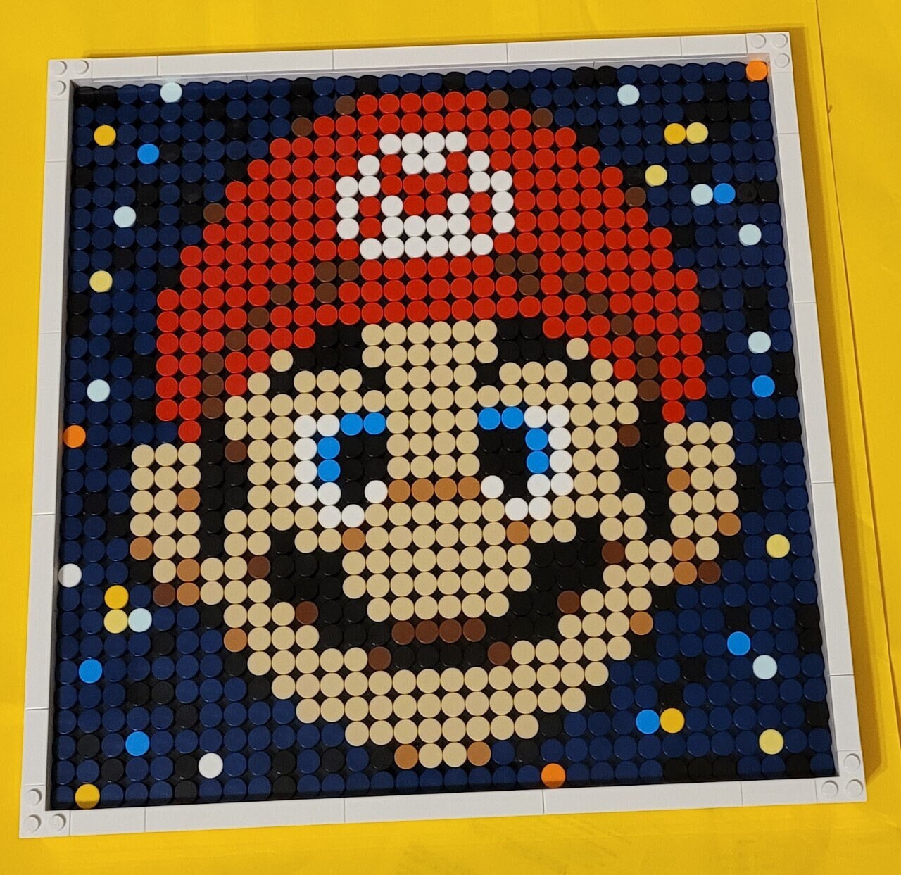 Lego Style Custom Mario Flat Brick Portrait - Etsy