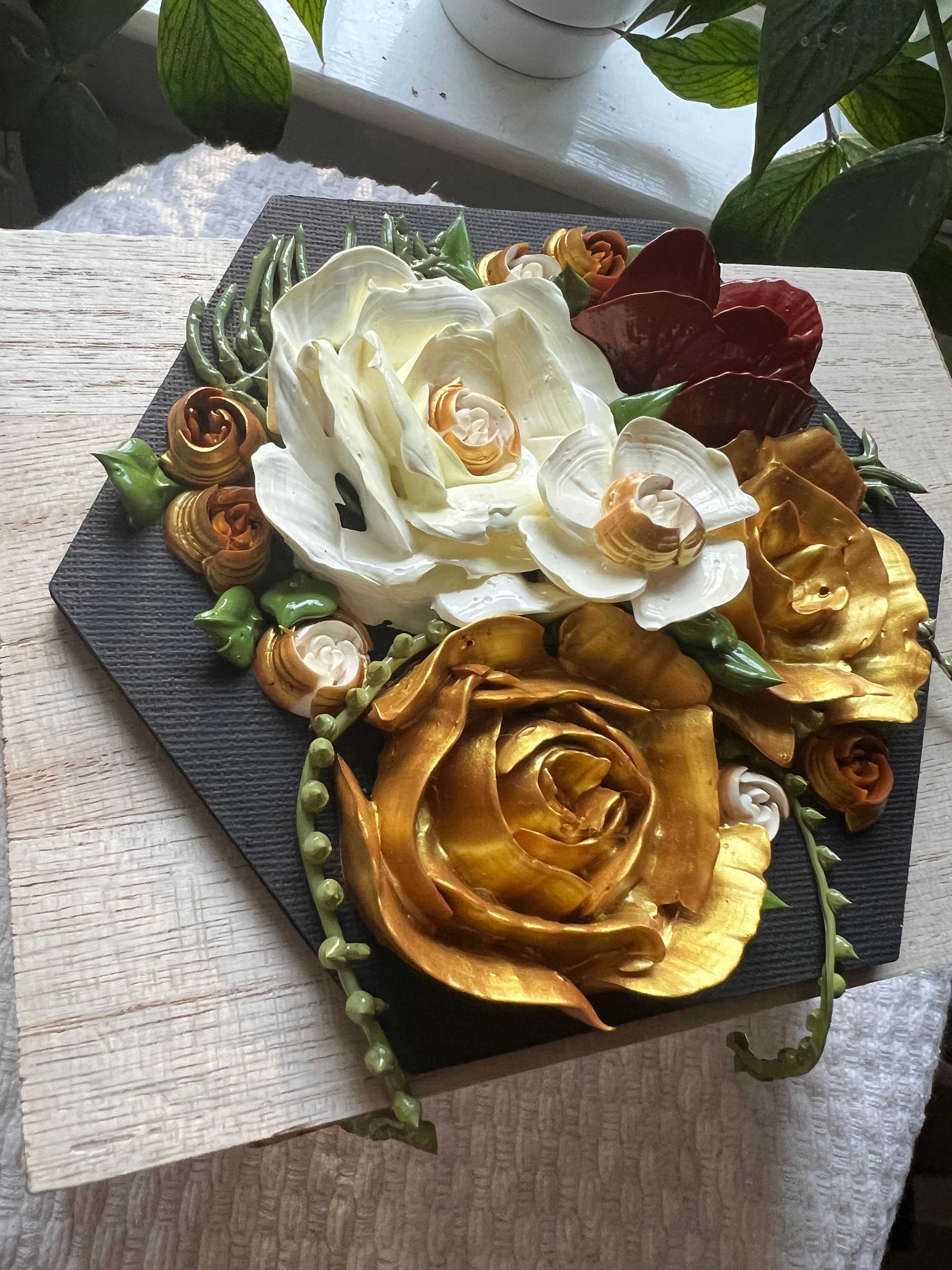 3D Acrylic Painting 3D Art Magnetic Canvas Board Painting - Etsy