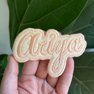 Name Patch, Custom Name Patch, Felt Name Patch, Iron on Name Patch - Etsy