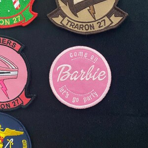 Pink Flight Uniform Velcro Patch - Etsy
