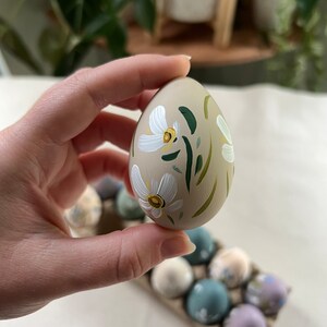 Floral Easter Eggs, Hand Painted Easter Eggs, Painted Eggs, Family Gifts, Easter Gifts, Easter ...