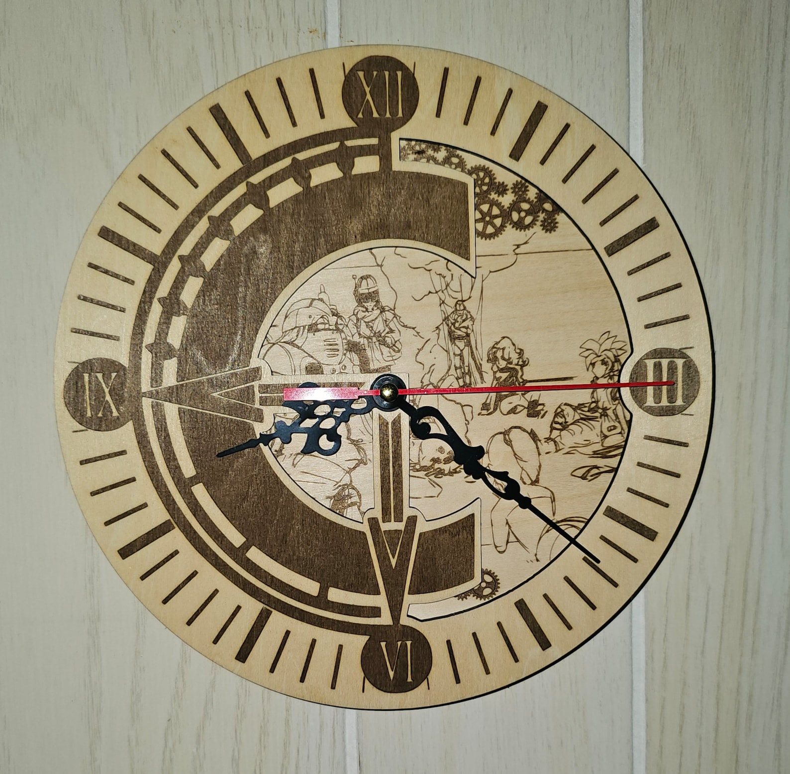 Full Chrono Trigger Clock SVG,DXF,LBRN - Etsy