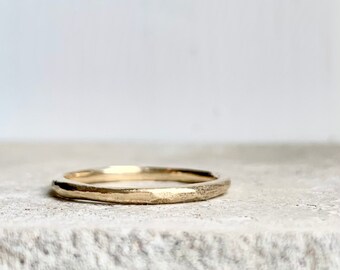 Slim Gold Ring - Etsy UK