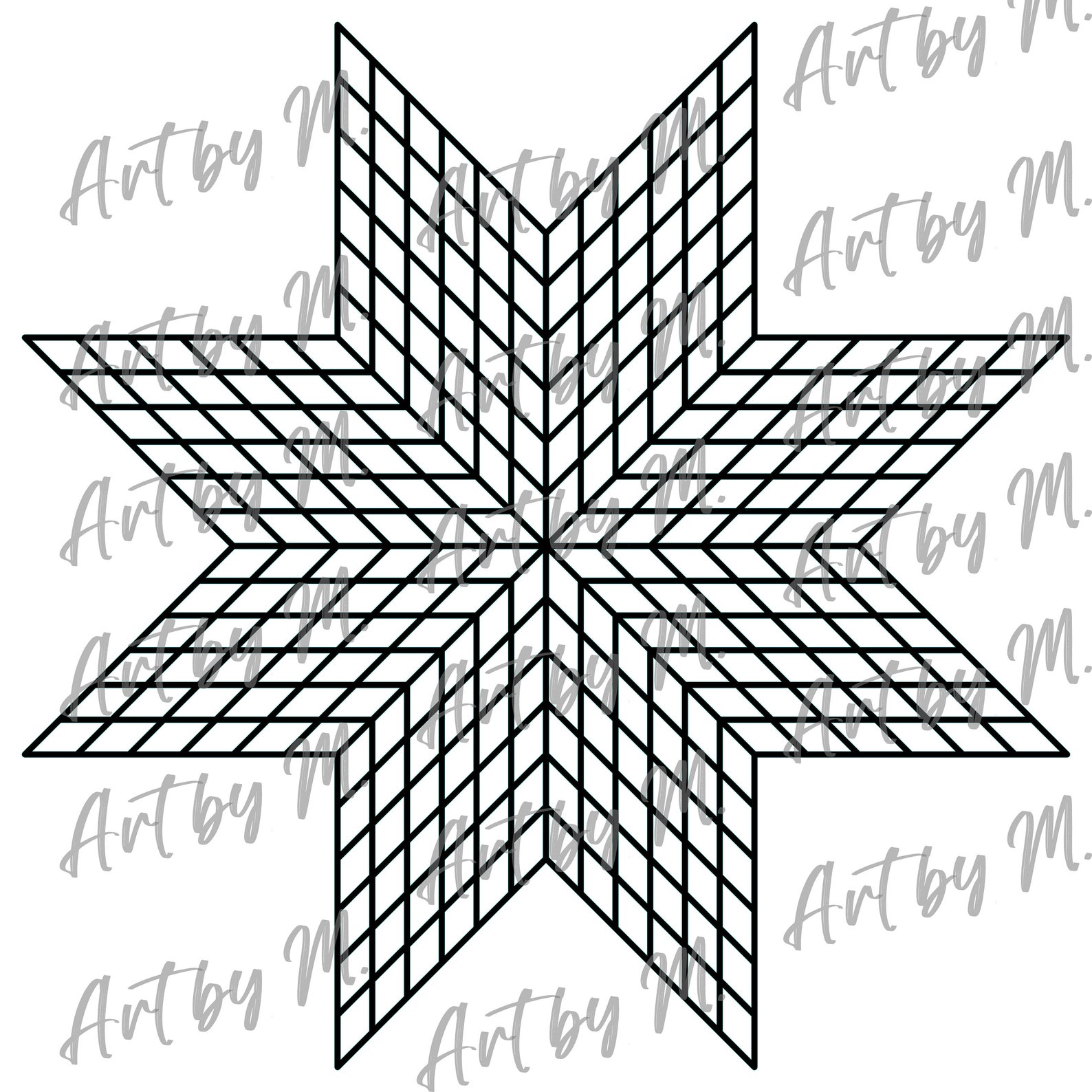 Star Quilt- Lone Star SVG Star Quilt Design-native American Star Quilt ...