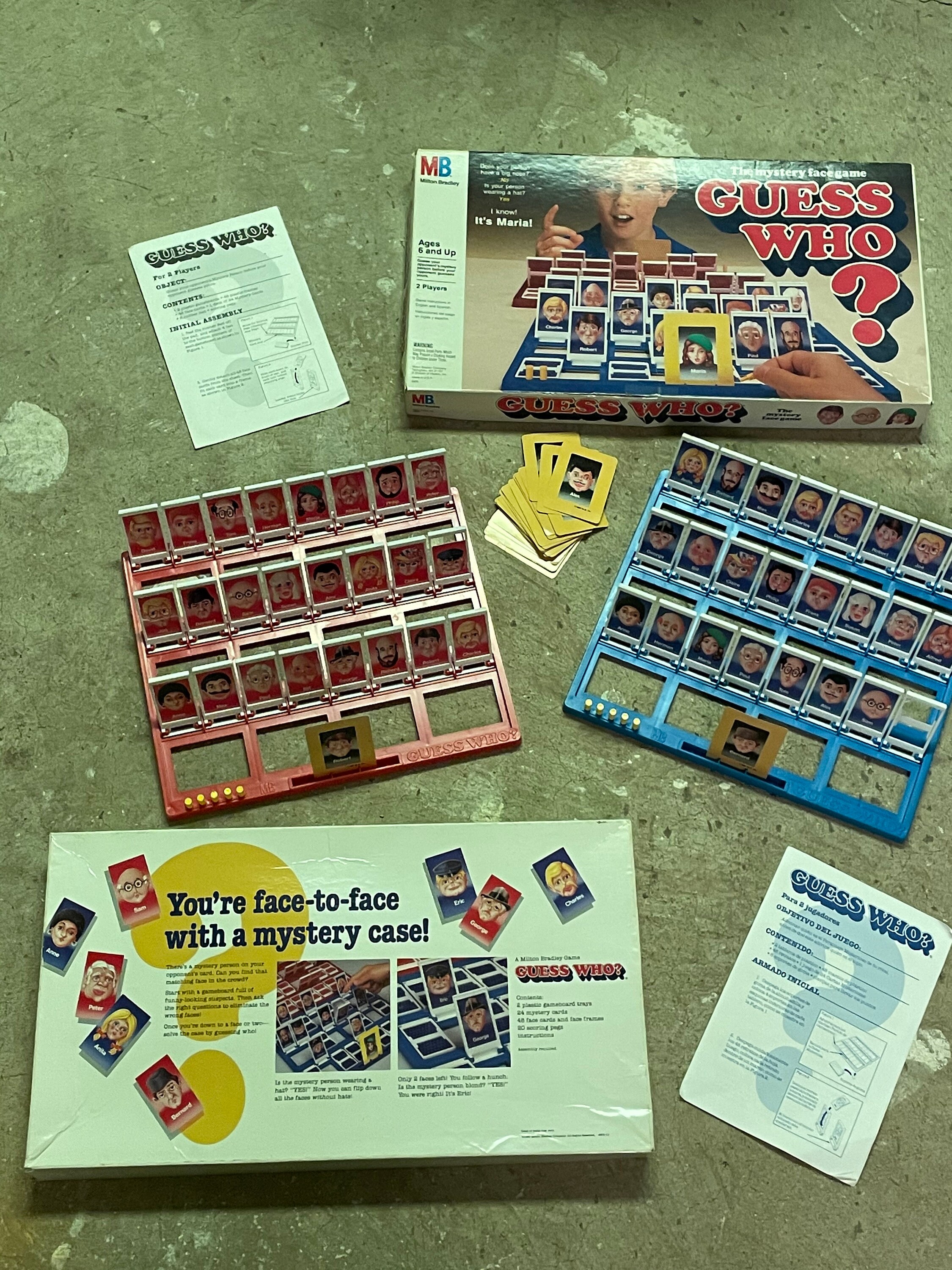 Retro 1980s Guess Who Game | Etsy