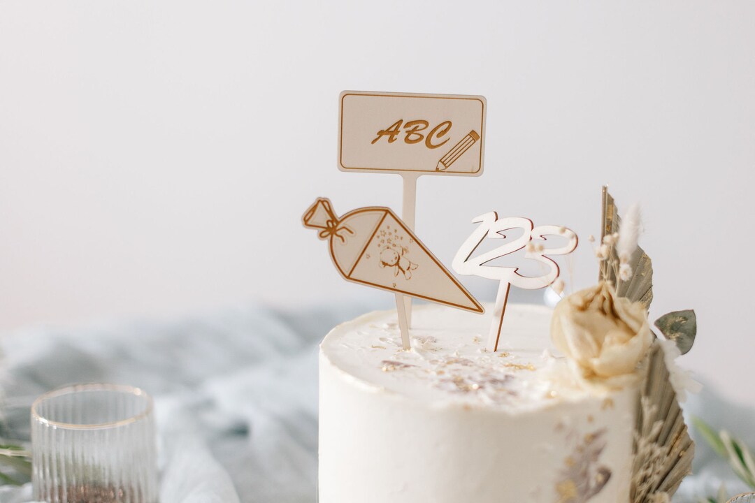 Schoolchild | Cake Topper for the Start of School | Personalized Cake ...