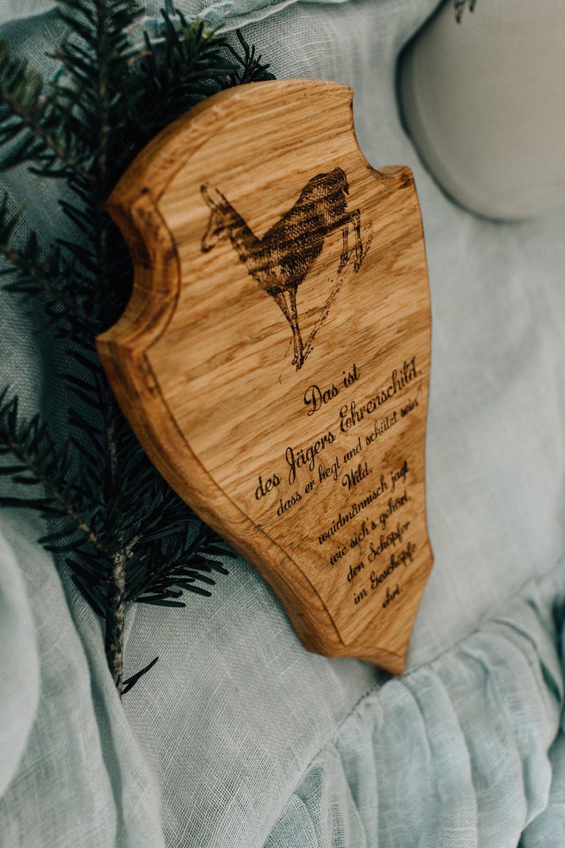 Honor Shield | Trophy Shield | This is the Hunter's Honor Shield | Gift ...