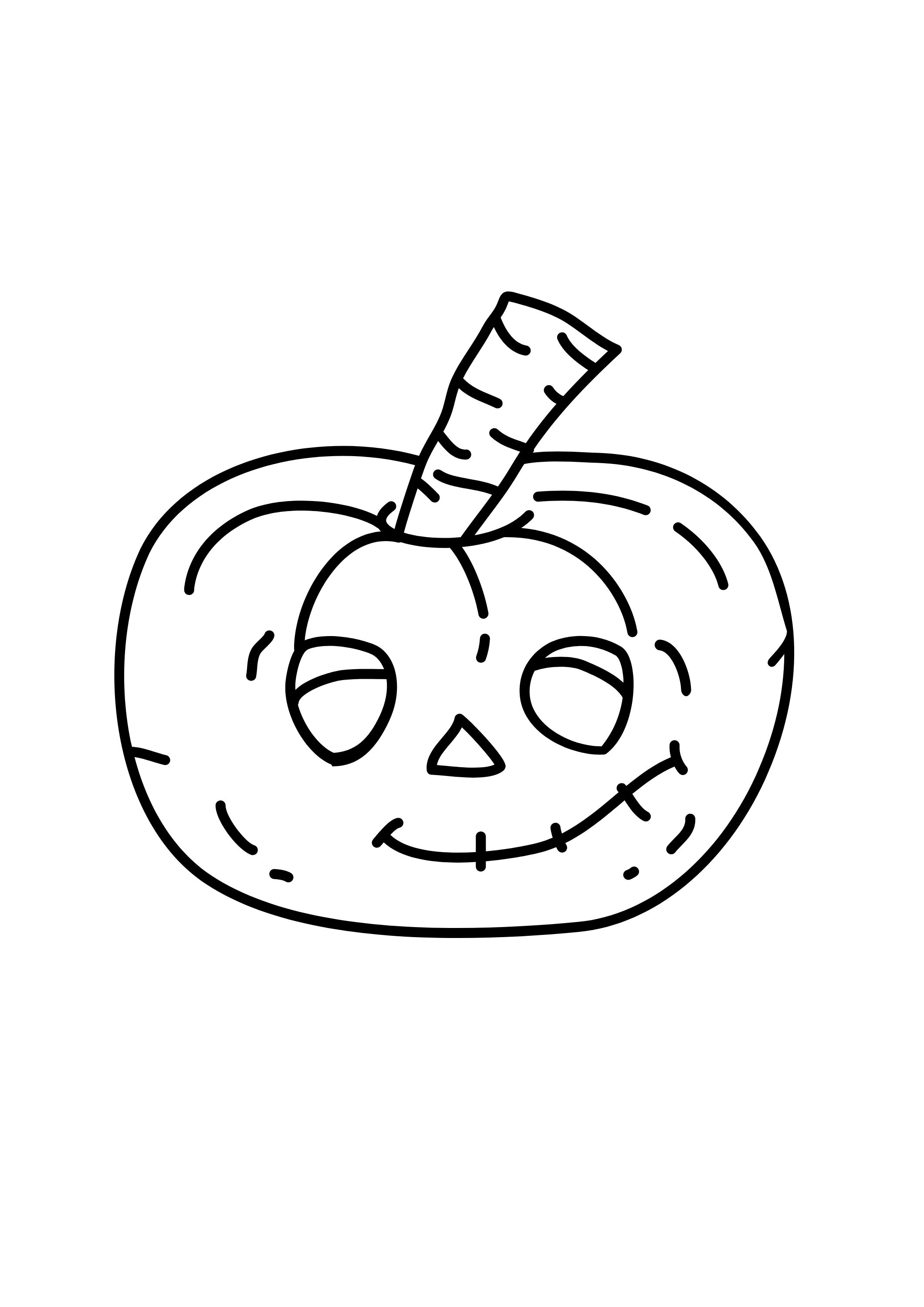 Halloween Drawing Pages Digital Download to Print at Home - Etsy