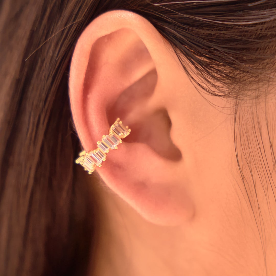 Conch Earrings, Gold Conch Earring, Ear Cuff, Conch Jewelry, Huggie ...