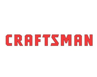 Craftsman Decal - Etsy