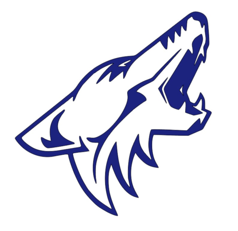 Mustang Coyote Logo Vinyl Sticker Decal 2 4 - Etsy