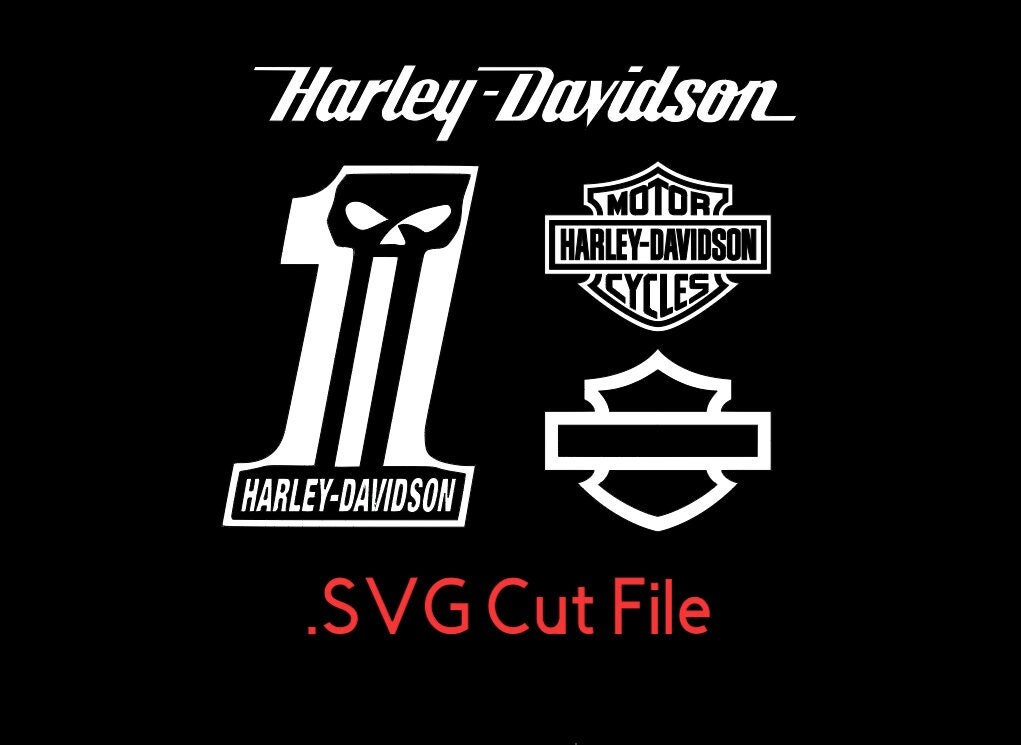 Harley Davidson .SVG SVG Cut File Pack for Cricut HD - Etsy