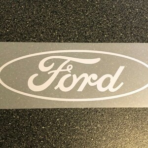 Ford Logo Vinyl Sticker Decal 4 6 8 10 - Etsy