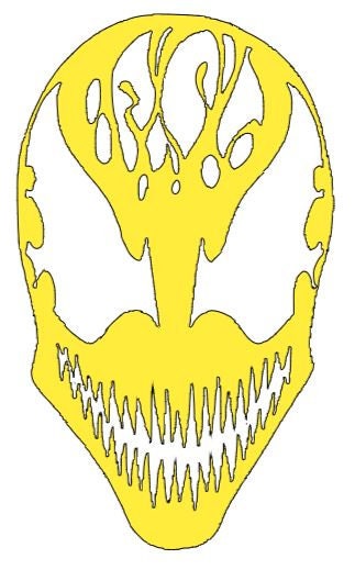 Carnage Face Logo Vinyl Sticker Decal 2 4 6 - Etsy Canada