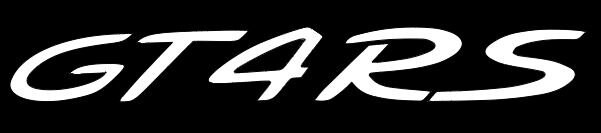 2x GT4RS Logo Vinyl Sticker Decal 4 6 8 | Etsy