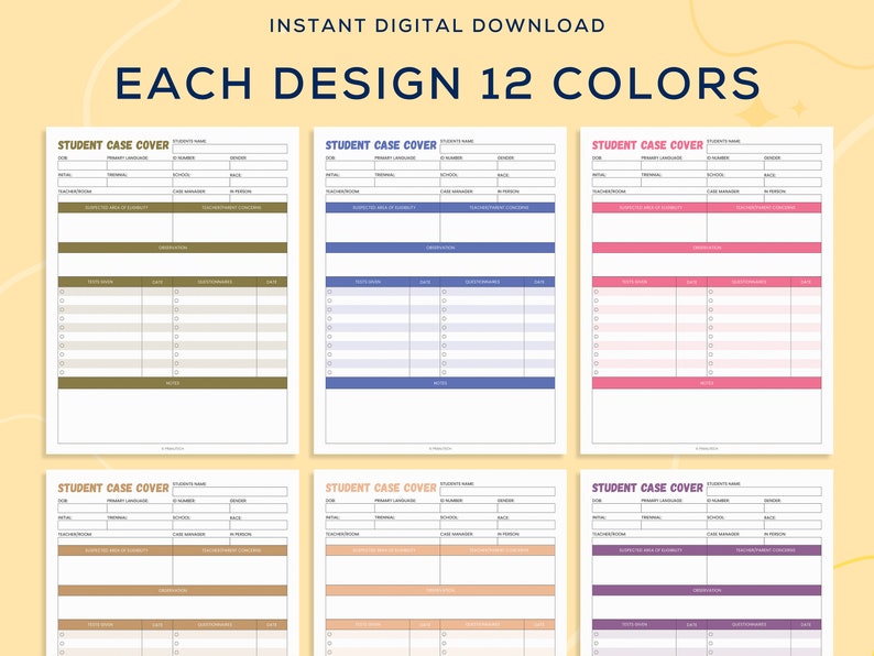 School Psychologist Test Checklist, Evaluation Checklist, Assessment ...