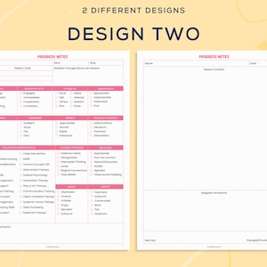 Progress Notes for Therapists, Client Progress Note, Printable ...