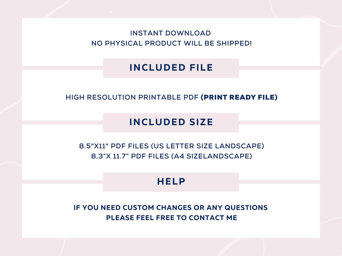 2023 2024 Monthly Calendar Landscape, Year Planner, Printable Calendar ...