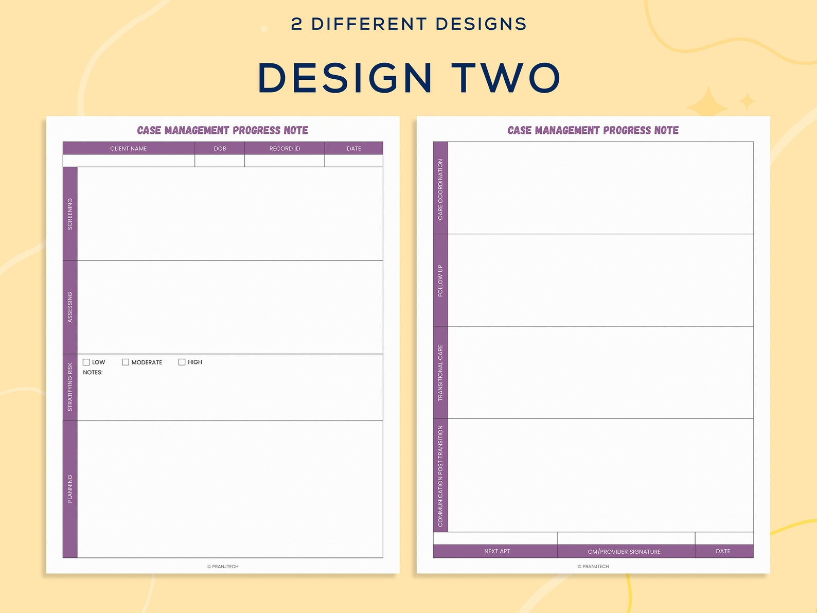Case Manager Progress Notes, Fillable, Printable & Editable Form ...