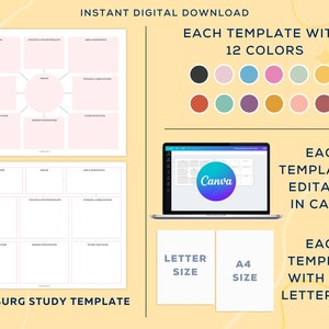 Complete Nurse Note-taking Templates Bundle | Student Nurse Study ...