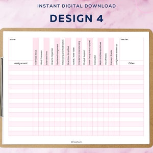Accommodation & Modification Tracker for Special Education, Classroom ...