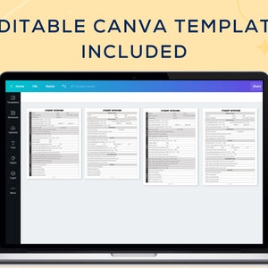 Student Interview Form | School Counselor | School Psychologist Forms ...