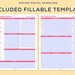 Pre Therapy & Post Therapy Notes, Fillable, Digital, Editable Template ...