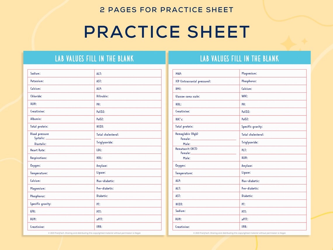 Lab Value Cheat Sheet | Memory Tricks | Memorize Sheet | Nursing Study ... Lab Value Cheat Sheet | Memory Tricks | Memorize Sheet | Nursing Study ...