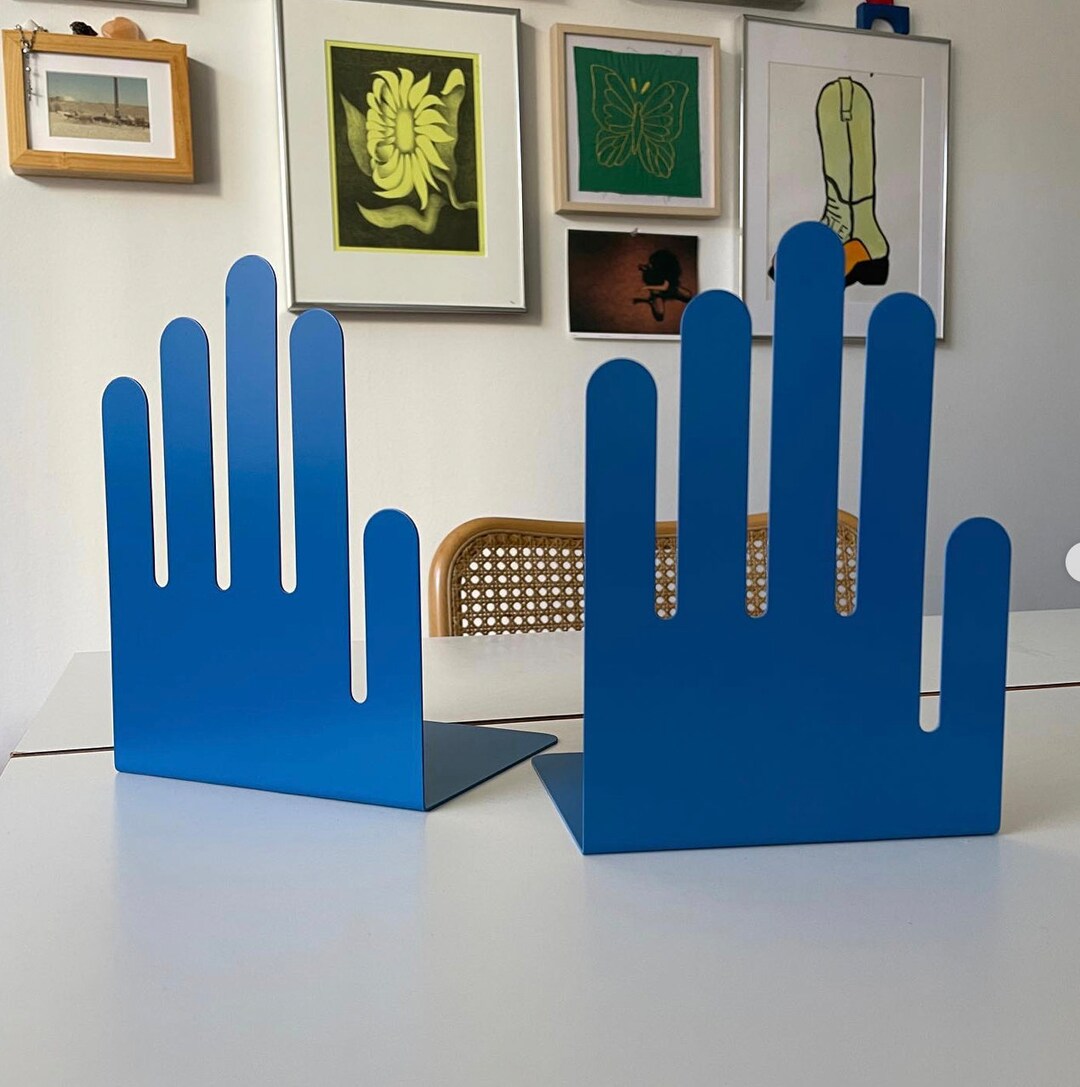 Hand Bookends - Etsy