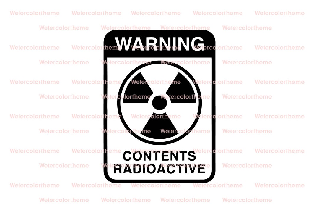 Radioactive Sign Svg,danger Signs Clipart,warning Sign Vector ...