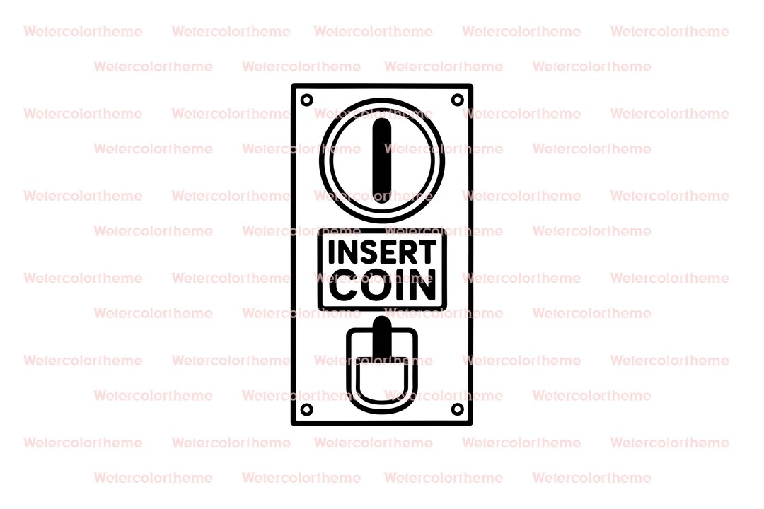 Coin Slot Svg,insert Coin Svg,coin Machine Svg,slot Machine Svg,coin ...