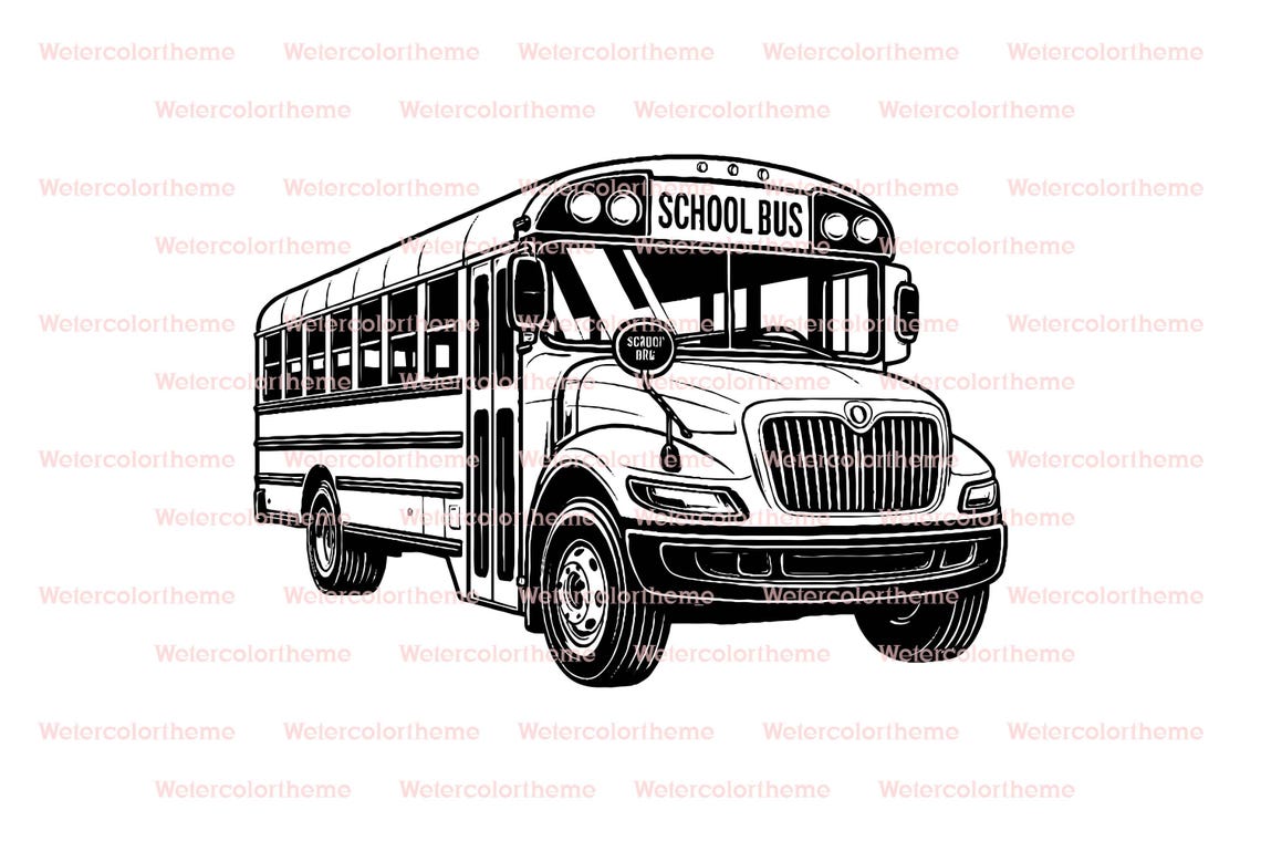 School Bus Cut File,school Bus Svg File,school Bus Svg,school Bus Png ...