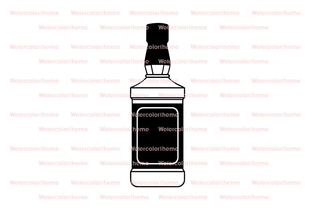 Whiskey Bottle Svg,whisky Bottle Svg,whiskey Line Art Svg,whiskey ...