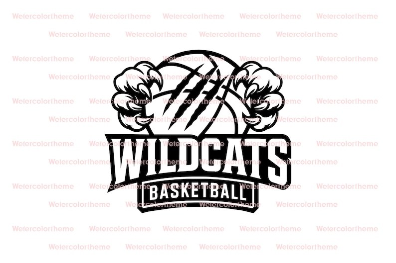 Wildcat Basketball Svg,wildcat Basketball Dxf,wildcat Basketball Eps ...