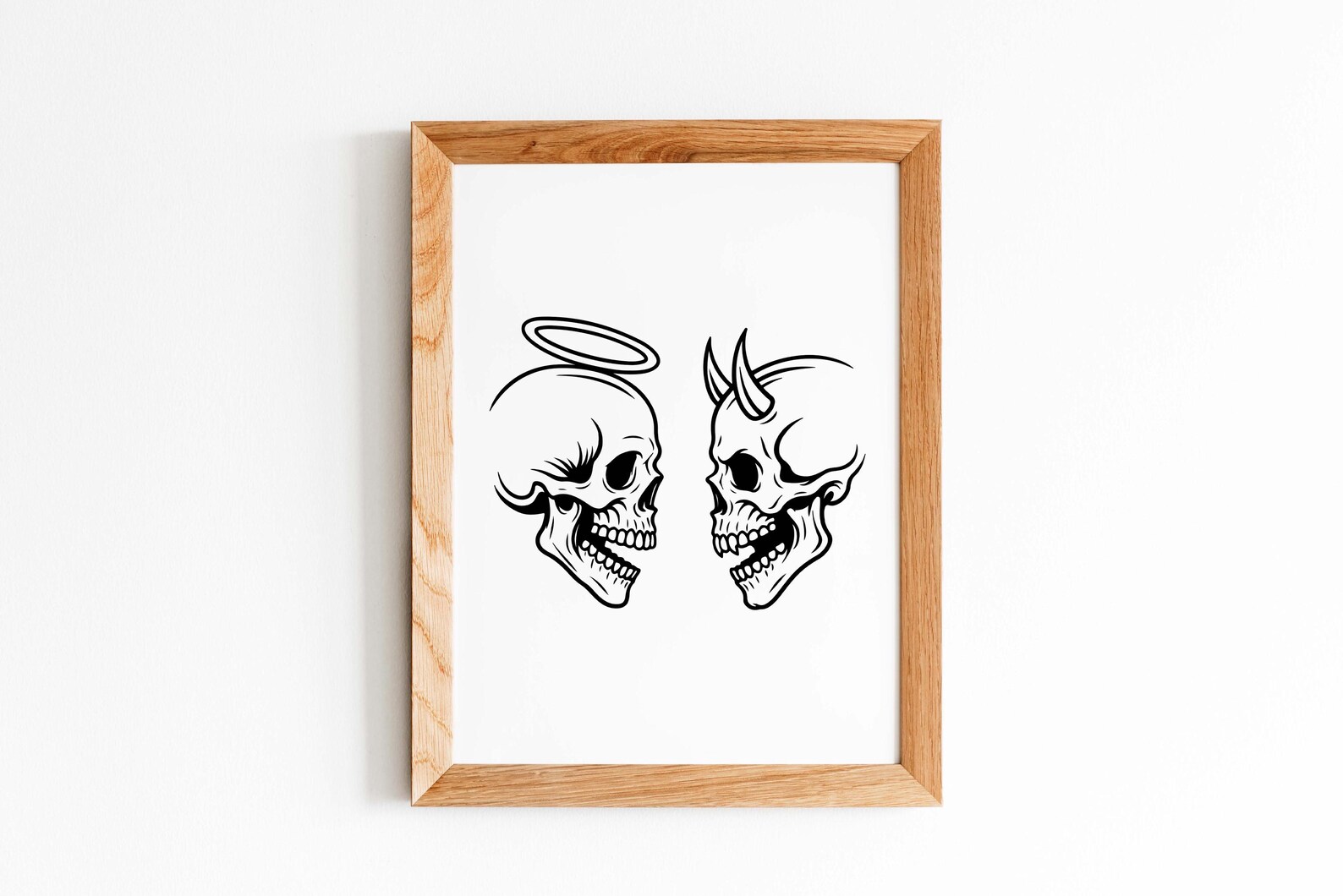 Angel Devil Svg,angel Devil Clipart,angel and Devil Clip Art,devil and ...