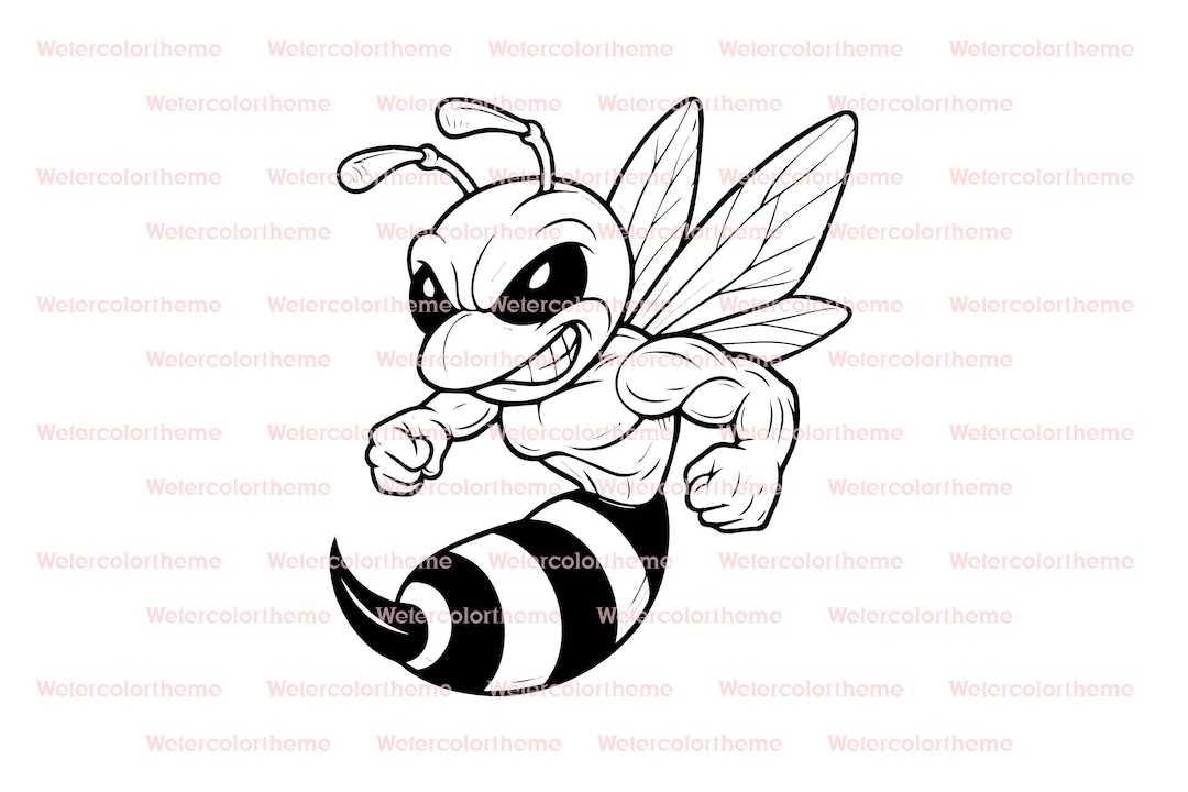 Bumble Bee Svg,angry Bee Svg,bumblebee Clipart,bee Clip Art Outline,bee ...