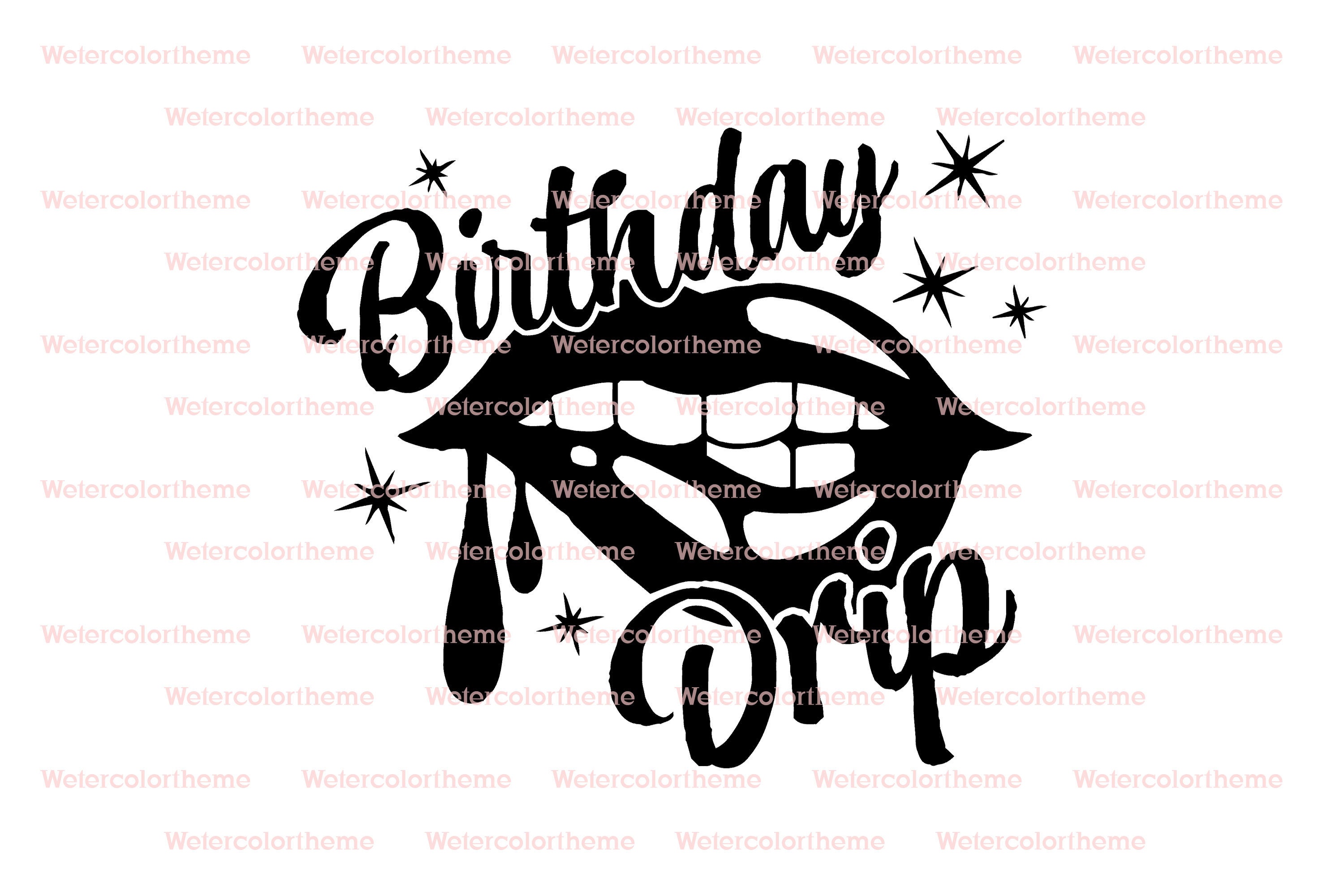Birthday Drip Svg,birthday Drip Png,birthday Squad Svg,birthday Drip ...