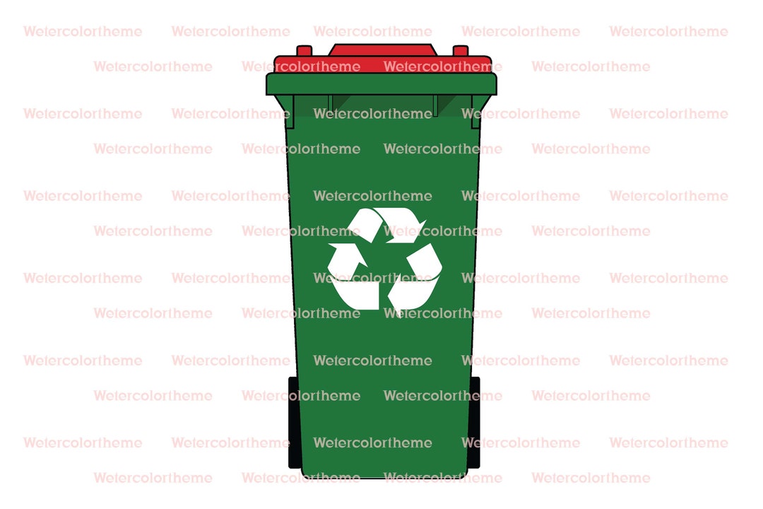 Recycle Svg,wheelie Bin Svg,trash Can Svg,garbage Can Png,recycle Bin ...