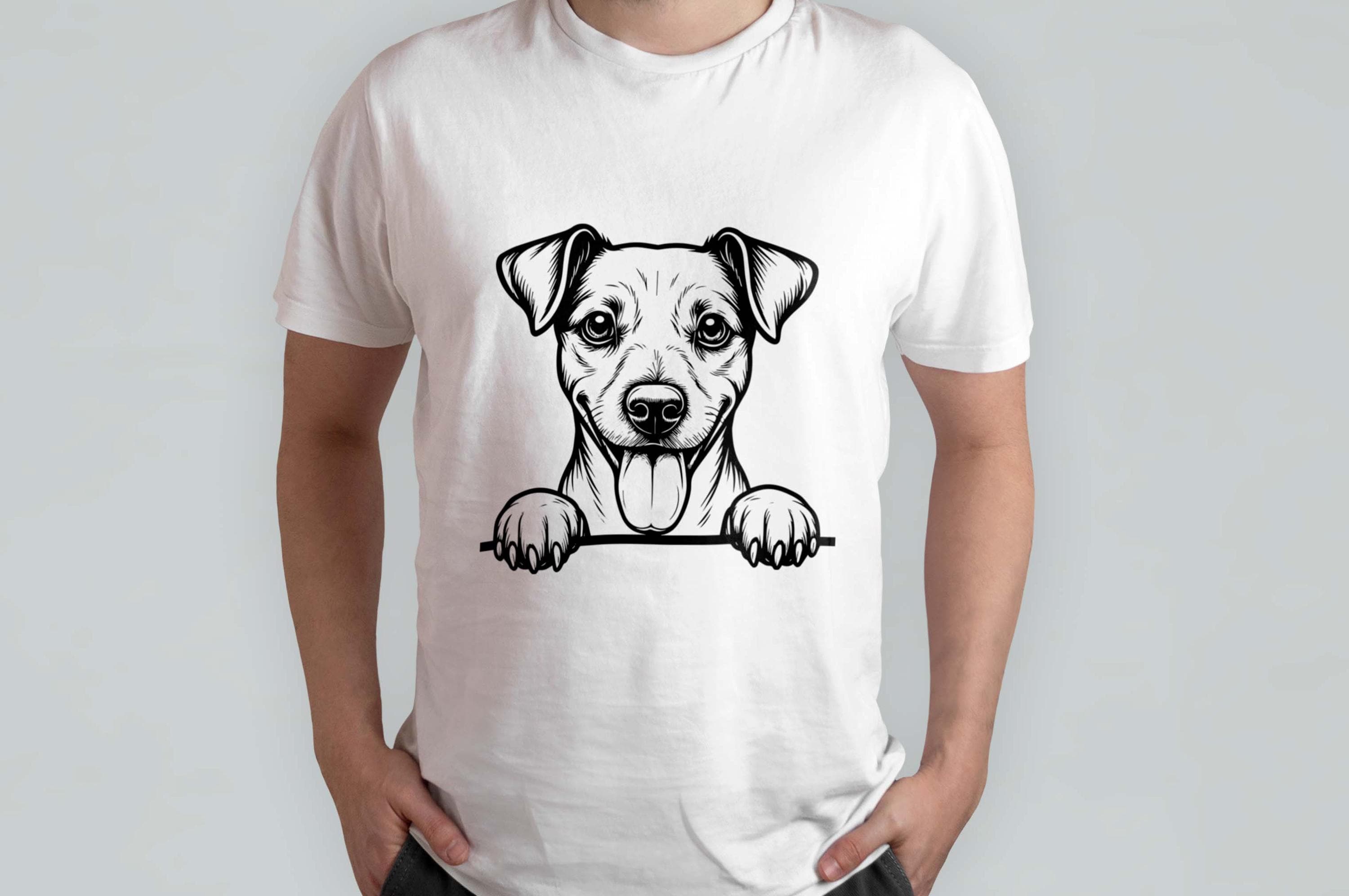 Peeking Jack Russell Svg,jack Russell Terrier Svg,jack Russell Clipart ...