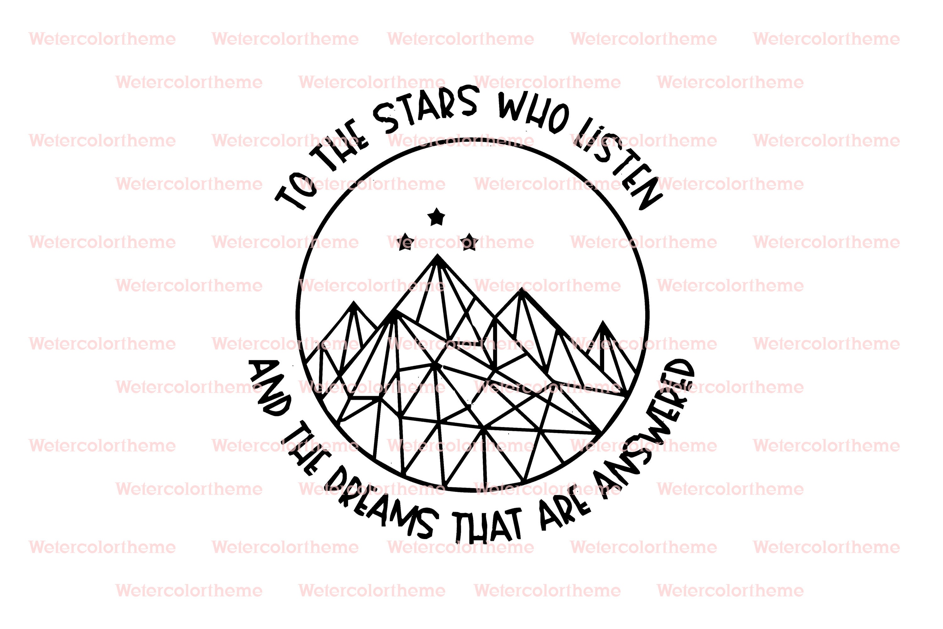 Acotar Svg,acotar Png,night Court Svg,to the Stars Svg,who Listen Svg ...