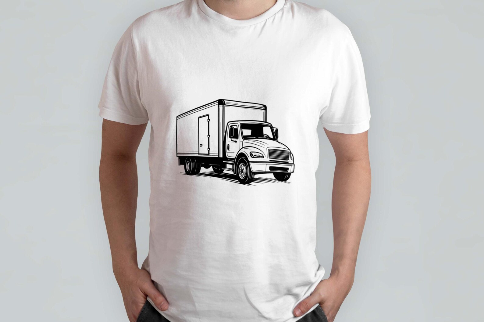 Box Truck Svg,box Truck Clipart,box Truck Dxf,box Truck Vector,box ...